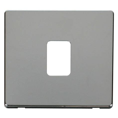 Click Definity Polished Chrome 20a Switch Cover Plate Ukes
