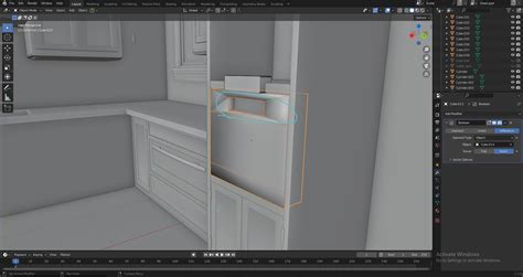Trying To Cut A Bit Out With The Boolean Modifier But Ruins The Trying To Cut A Bit Out With The Boolean Modifier But Ruins The