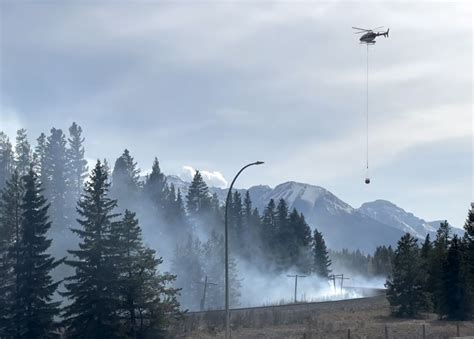 Prescribed Burn Gone Wild Near Banff Now Under Control Parks Canada Calgary Herald