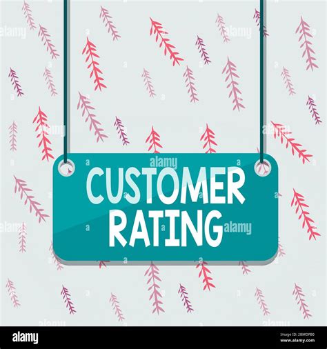 Handwriting Text Customer Rating Conceptual Photo Each Point Of The Customers Enhances The