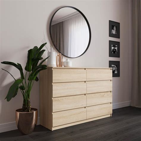 Комоди для спальні місткий комод у вітальню R 8 дуб сонома комод під тв дизайнерський комод у