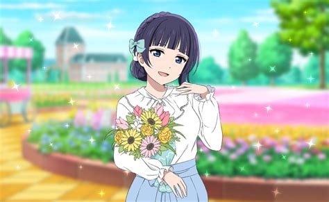Safebooru Asaka Karin Blue Eyes Blue Hair Dress Love Live Nijigasaki
