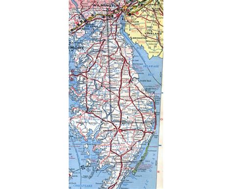 Maps Of Delaware Collection Of Maps Of Delaware State Usa Maps Of