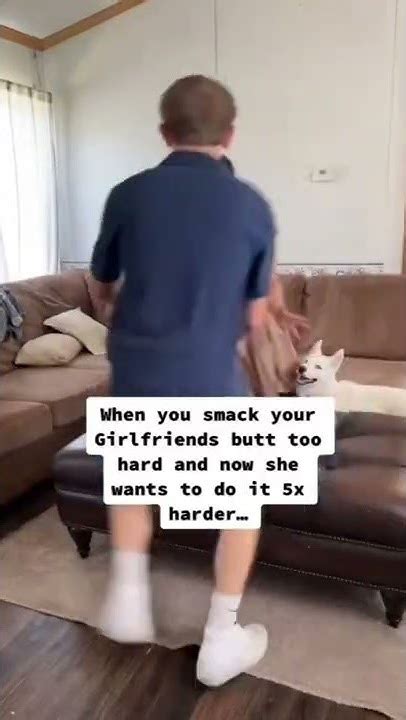 When You Smack Her Butt Too Hard 😬 Shorts Youtube