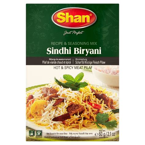 Shan Sindhi Biryani Recipe And Seasoning Mix 60g My Africa Caribbean