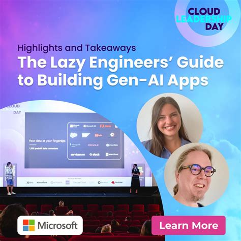 Cloud Leadership Day On Linkedin Cloudleadershipday Genai Azure
