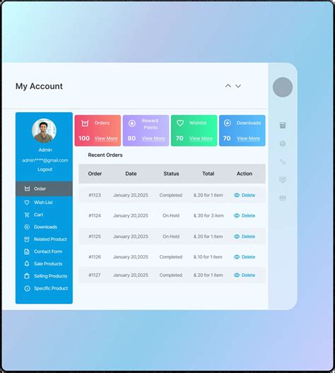 Woocommerce User Dashboard Plugin Extendons