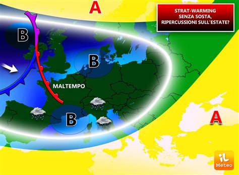 Meteo ESTATE Sottotono Per Colpa Dello Strat Warming Cosa Bisogna Sapere