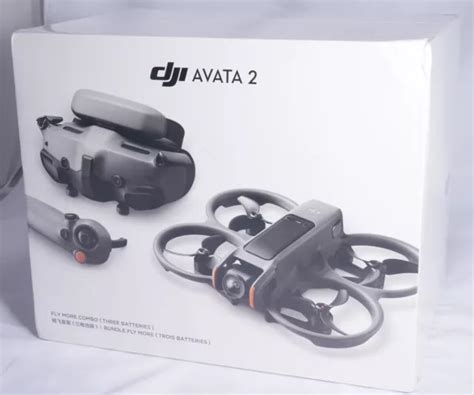Dji Avata 2 Fpv Drone Fly More Combo Dji Three Batteries Brand New