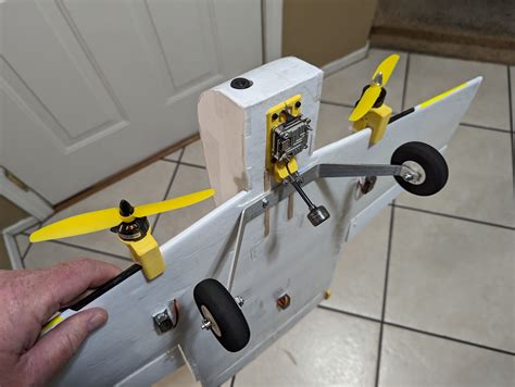 Golden Twin Fpv Rc Plane With Foam Plans By Qrome Printables Store