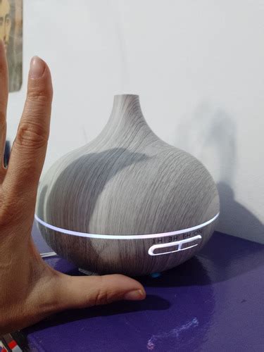 Difusor Aromático Gadnic Humidificador Ultrasonico Con Luz Led ml Gadnic