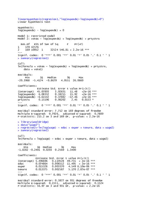 Doc Linear Hypothesis