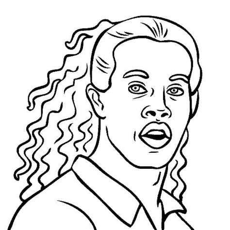 Ronaldinho Coloring Page Download Print Or Color Online For Free