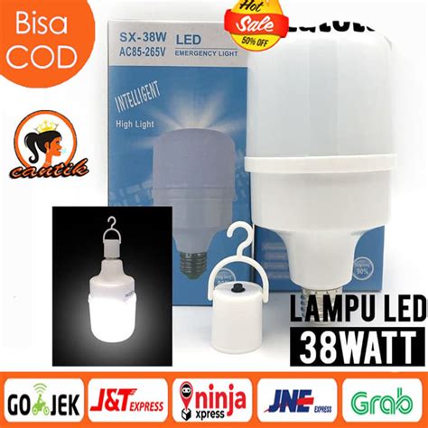 Watt Lampu Emergency Bohlam Emergency Lampu Sentuh Ajaib Lazada Indonesia