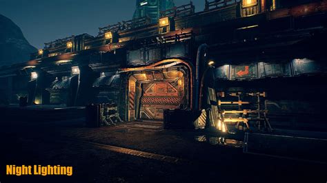 Sci Fi Modular Outpost FlippedNormals