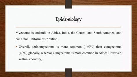Mycetoma Ppt