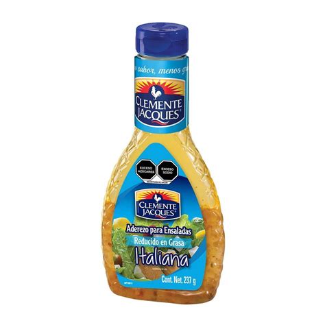 Aderezo Para Ensaladas Clemente Jacques Italina G Walmart