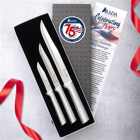 Rada Cutlery 75th Anniversary Engraved T Set Homestead Treasures