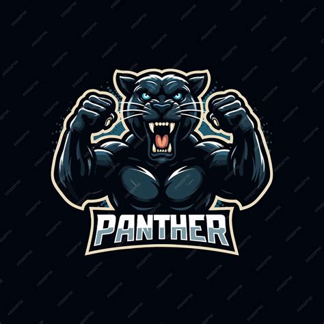 Panther Mascot Logo Illustration Premium Ai Generated Vector