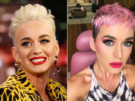Katy Perry Colored Hair If You Dont Love Me At My Pixie Cut Then You