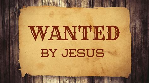 “wanted By Jesus” June 4th 2023 Pm Sermon North Charleston Church Of Christ