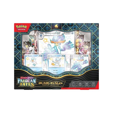 Colección Sv45 Paldean Fates Premium Collection Inglés Pokemon Tcg
