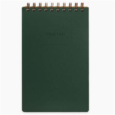 Spruce Task Pad Notebook By Shorthand Press Freshie And Zero