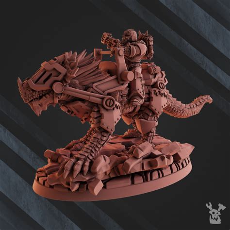 3d Printable Lizard Riders Of Fire Lizard Warriors Order By Dakkadakka