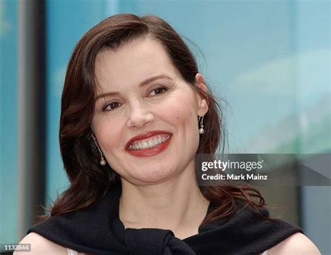 Actress Geena Davis Attends The Unveiling Of The Stuart Little 2