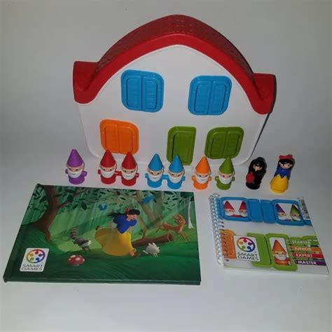 SMARTGAMES SNOW WHITE Dwarfs Cognitive Skill Building Puzzle Game COMPLETE PicClick UK