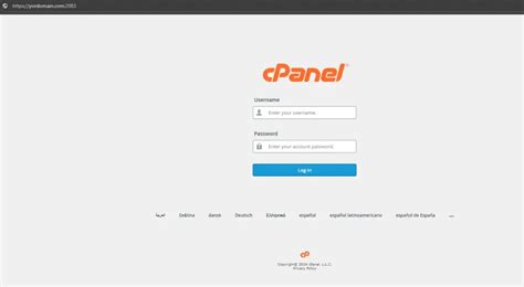 ساخت دیتابیس در سی پنل