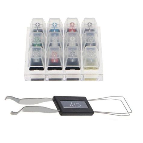 Switch Tester For Cherry Mx Switches Acrylic Keyboard Tester And 9 Clear Keycap Kit With Key