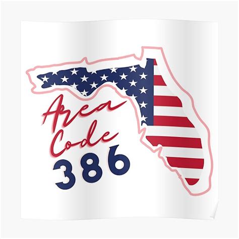 386 Area Code Wall Art Redbubble
