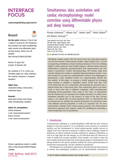 Simultaneous Data Assimilation And Cardiac Electrophysiology Model