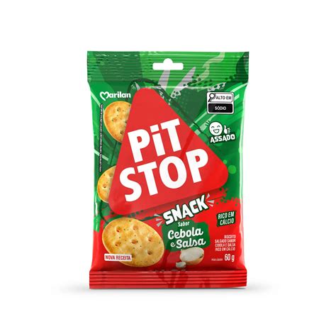 Pit Stop Snack Cebola E Salsa 60g Grupo Marilan