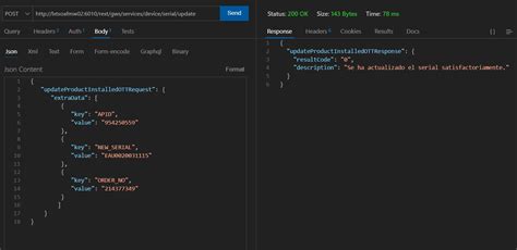 C Request Retorna Un Error 500 Usando Client Pero Funciona