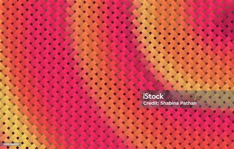 인터레이스 섬유 체크 무늬 표면 요소 고리 버들 플라스틱 직조 패턴 질감 배경 0명에 대한 스톡 벡터 아트 및 기타 이미지 0명 갈색 검은색 Istock