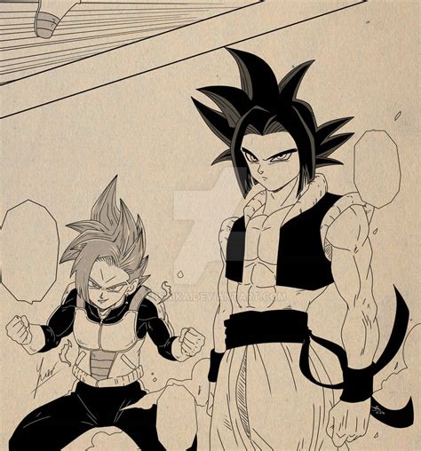 Goku 17 And Vegeta 18 Vs Moro By Yusaika On Deviantart