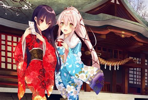 Fondos de pantalla Anime Chicas anime Colección Kantai kimono