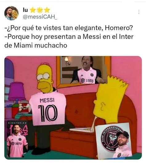 Los Tremendos Memes De La Presentación De Messi En El Inter Miami Mdz