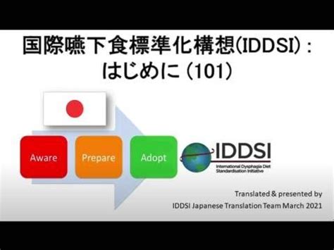 IDDSI Introduction To IDDSI