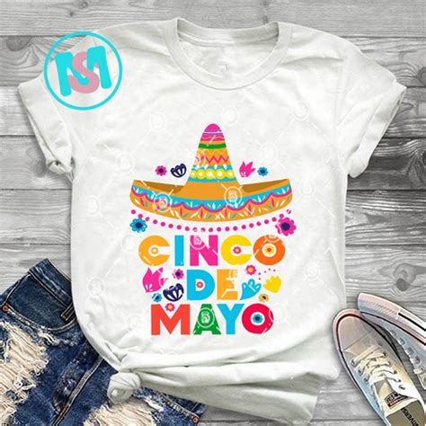 Cinco De Mayo Bundle SVG Cinco De Mayo T Shirt Graphic Fiesta SVG Viva La Mexico May 5th