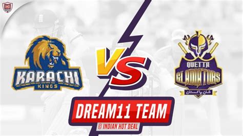 KAR Vs QUE Dream11 Team Prediction 1st Match PSL 2021 100 Winning