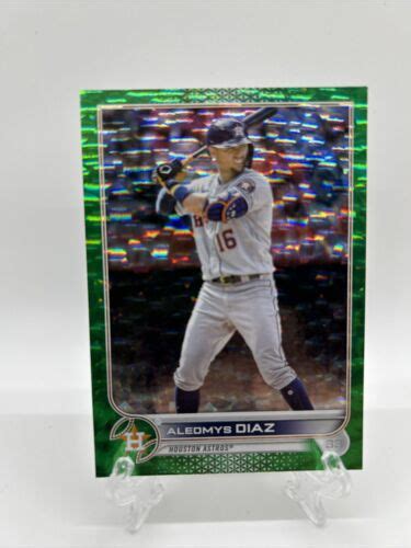 2022 Topps Update Series Green Foil Us289 Aledmys Diaz 499 Ebay