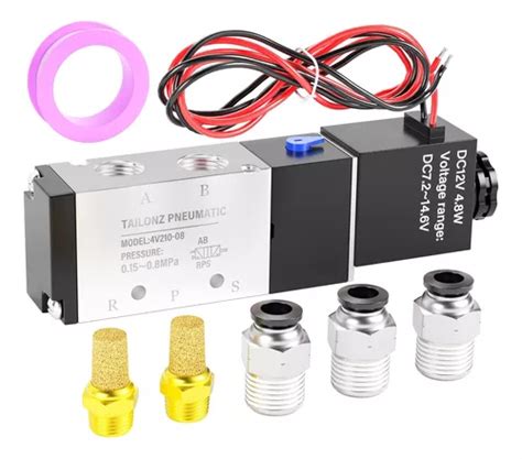 1 4 Npt Válvula De Solenoide 12v 24v 110v Sola Bobina MercadoLibre