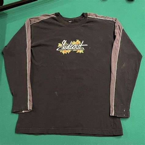 Y K Sideout Harley Davidson Long Sleeve T Shirt No Tag Depop