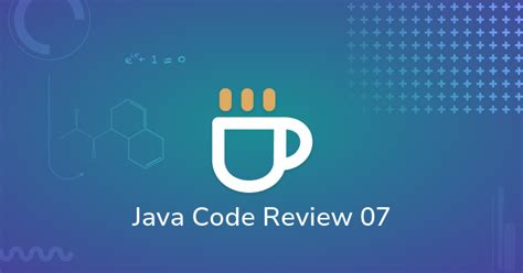 Java Code Review Exercise