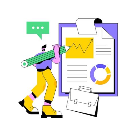 Premium Vector Business Strategy Abstract Concept Vector Illustration