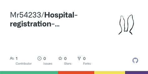 Github Mr Hospital Registration Management System