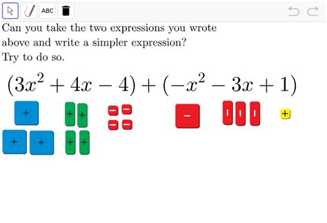 Working With Expressions GeoGebra